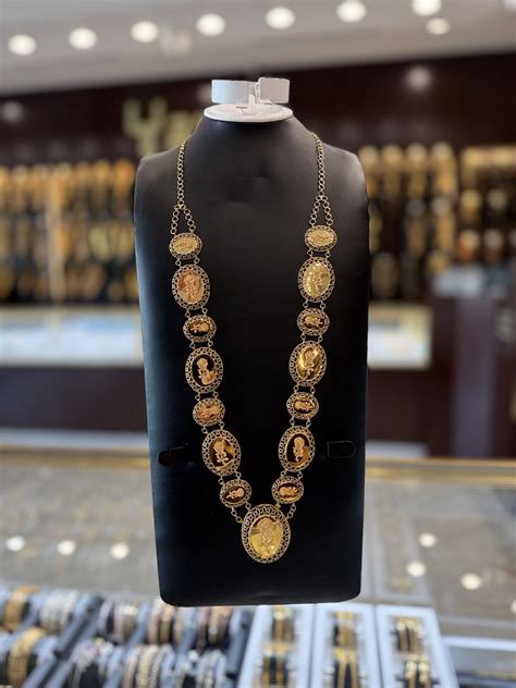 21k Gold Necklace Fl30632