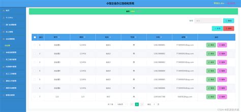 Ssm小型企业办公自动化系统的设计和开发vue一般来说办公自动化系统的开发 Csdn博客