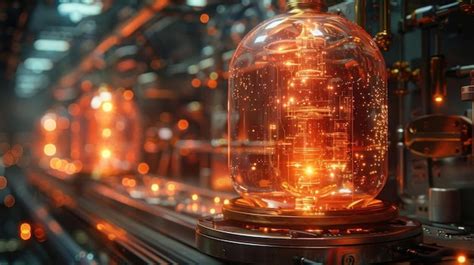 Photonic Quantum Computer In Operation Premium Ai Generated Image