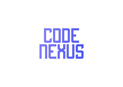 Logotipo • Code Nexus Behance