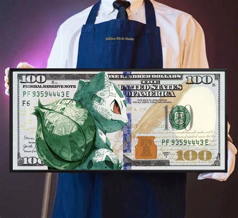 【週邊】千鳥社 精靈寶可夢妙蛙種子美元地毯招財潮流畫 所有商品 【gk雕像專賣】伯公仔｜各式玩具、正版授權、gk雕像