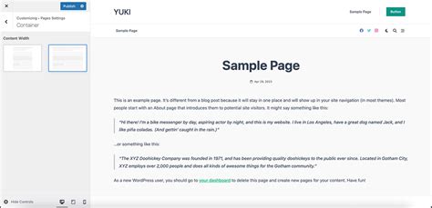 Pagepost Container Wpmoose