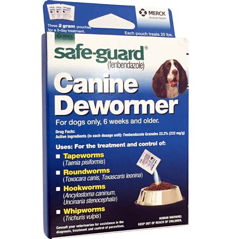 Safe Guard Canine Dewormer 2gm