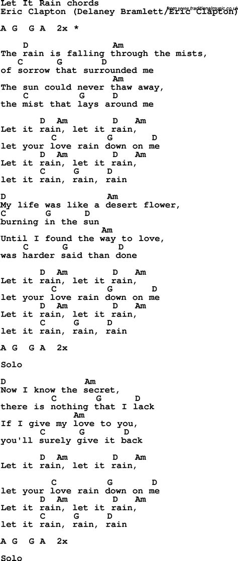 Songs With Lyrics Rain At Molly Carmichael Blog