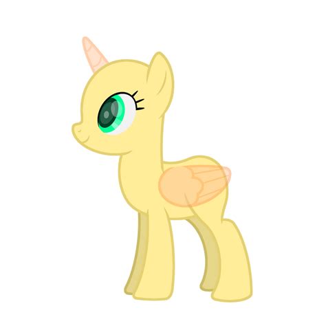 Mlp Base [side Profile] By Ponkusdraws On Deviantart