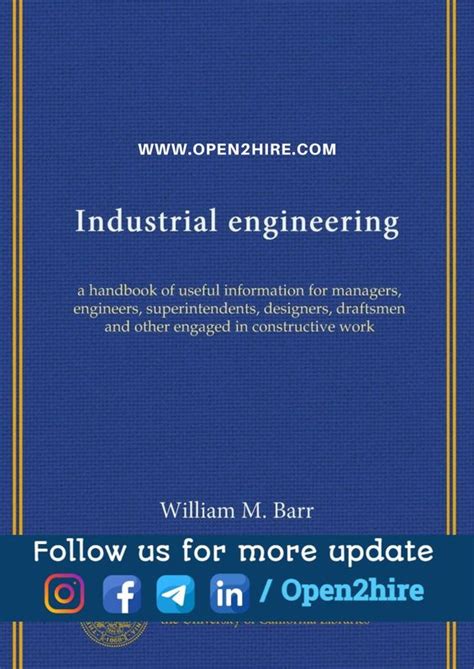 Handbook Of Industrial Engineering