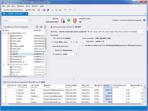 dbforge data generator for oracle alternatives and similar software
