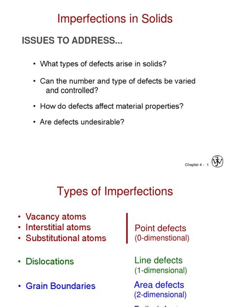 Lecture 4 Imperfection Of Metals Wiley Pdf Dislocation