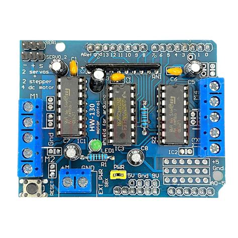 L293d Motor Driver Shield For Arduino And Robotics Projects Aamantran Stores