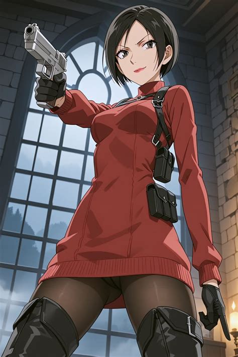 Ada Wong Re4 Remake Detective Image Created By Armin Tensor Art