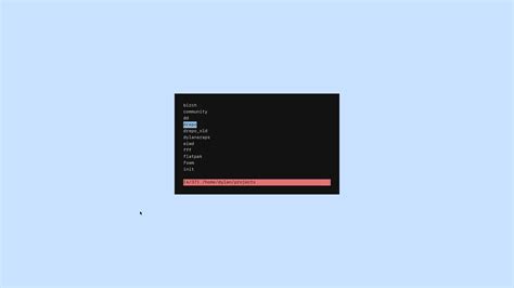 shfm a tiny tui file manager written in posix shell r commandline