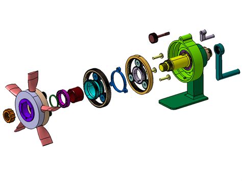 Variable Pitch Propeller Mechanism By Chris B Download Free STL Model Printables Com