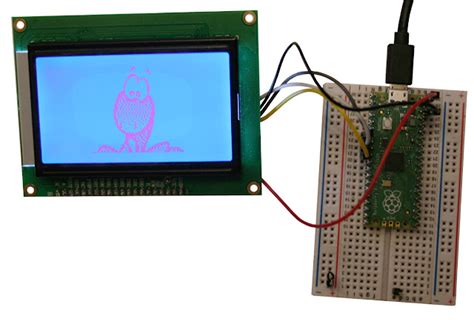 pilote micropython pour afficheur lcd12864 dfr0091 testé avec pico