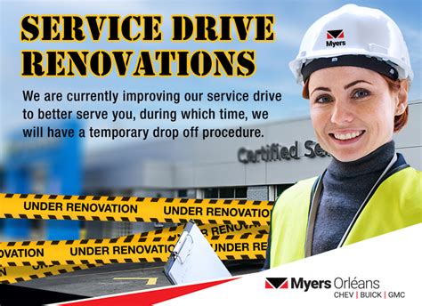 Service Drive Renovation Myers Orleans Gm