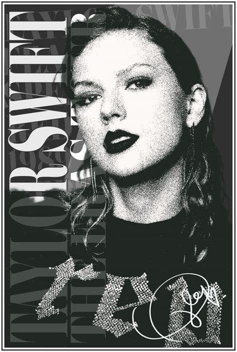 Ts Eras Tour Reputation Signed Poster Reputation Poster Taylor