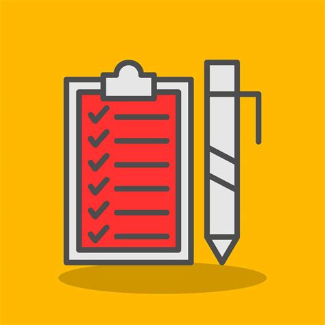 Checklist Vector Icon Design 31371659 Vector Art At Vecteezy
