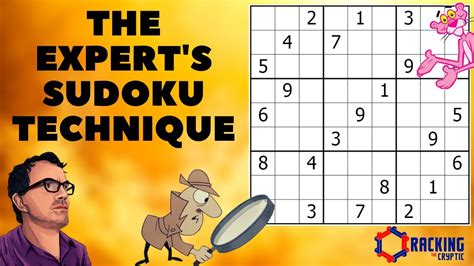 The Experts Sudoku Technique Youtube