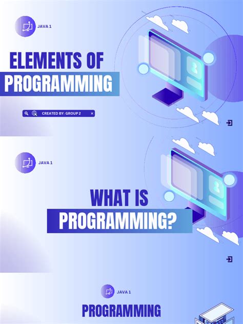 Lesson 4 Elements Of Programming Pdf Method Computer Programming Class Computer