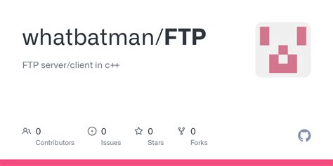 Github Whatbatmanftp Ftp Serverclient In C