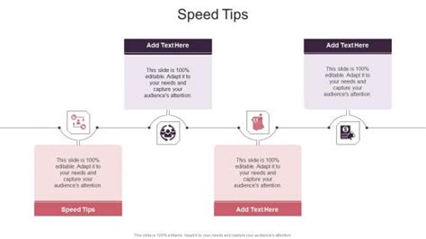 Speed Tips PowerPoint Presentation And Slides PPT Template SlideTeam