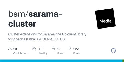 Github Bsmsarama Cluster Cluster Extensions For Sarama The Go
