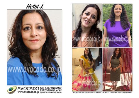 Hetal J Models ｜ Avocado 外国人モデル事務所／model Agency Tokyo