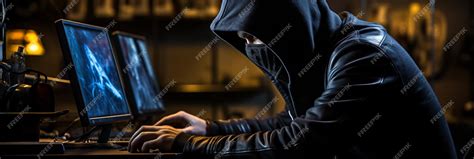 premium photo hacker exploiting log4j vulnerability for metaverse