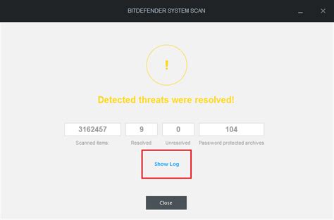 How To Generate And Submit A Scan Log With Bitdefender 2015