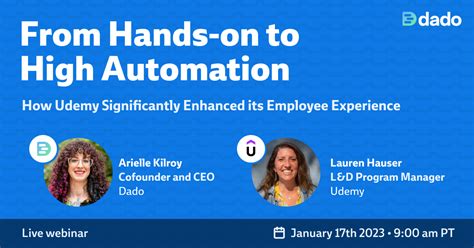 From Hands On To High Automation How Udemy Significantly Enhanced Its