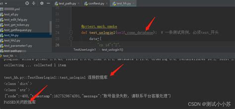 pytest框架的小知识（二） 部分前后置 全局前后置 pytest连接数据库 csdn博客