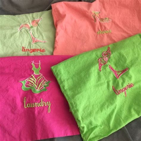 Cute Drawstring Bag Bundle For Lingerie Shoes And Laundry
