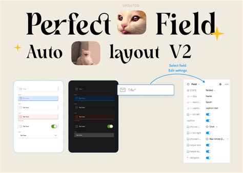 Perfect Field Auto Layout V UPDATED Figma
