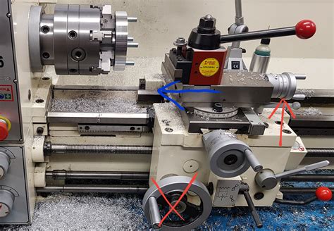 Victor Lathe Fine X Axis Movement The Hobby Machinist