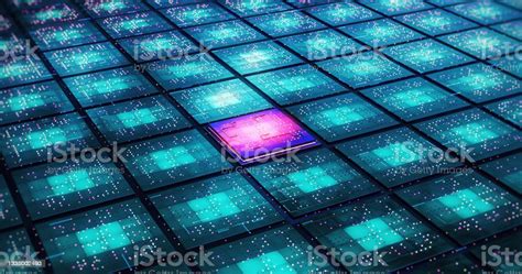 회로 기판 패턴 닫기 Cpu 데이터 처리 미래지향적인 Ai 프로세서 0명에 대한 스톡 사진 및 기타 이미지 0명 3차원 형태 Cpu Istock