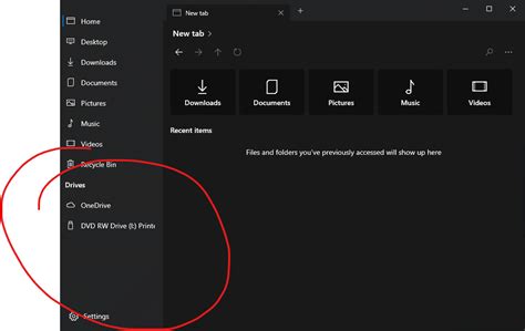 Drives System And External Do Not Appear In Sidebar Issue 1010