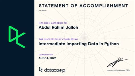 abdul rahim jalloh on linkedin datacamp datascience pythonfordatascience python 10 comments