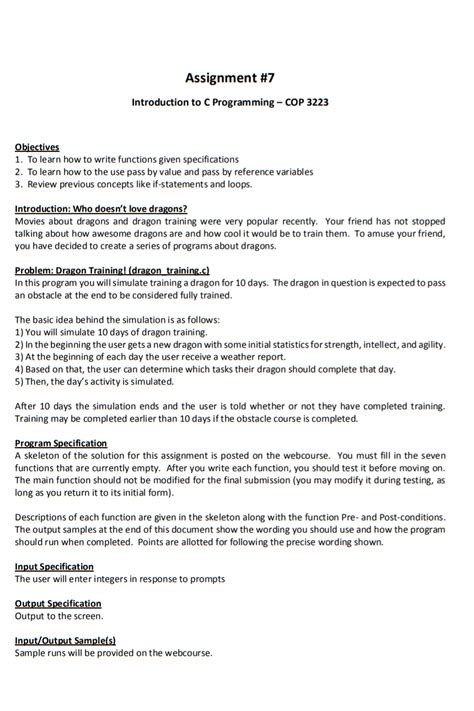 Solved Assignment 7 Introduction To C Programming Cop