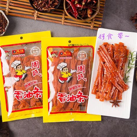隔日到貨 好食 帶 周氏香油條80g1包 草本香料 嚴選中粮豆油 香而不膩 川辣滋味 蝦皮購物