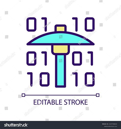 Data Mining Rgb Color Pixel Perfect Stock Vector Royalty Free 2107784819 Shutterstock