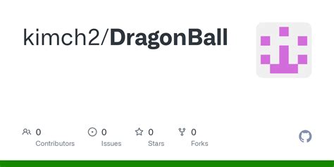 Github Kimch2dragonball