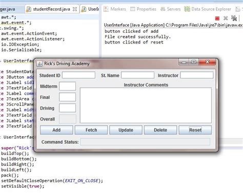 Java And Programming Driving Academy Java Program