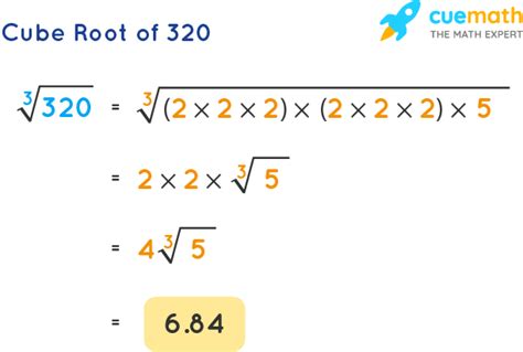Cube Root Of 320 How To Find The Cube Root Of 320 [solved]