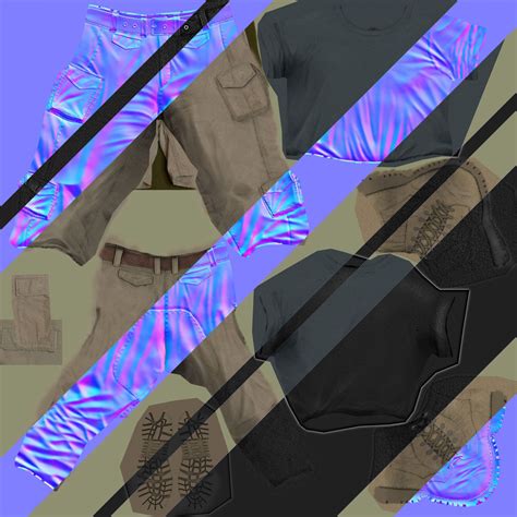 Soldier Mercenary Set 3 3d Model 149 Max Obj Fbx Free3d