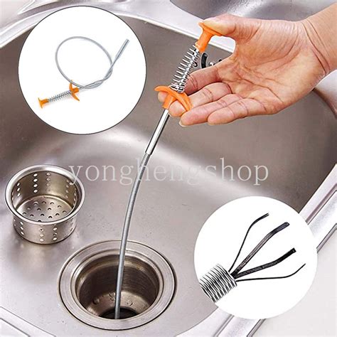 Cm Spring Tube Flexible Sink Sewage Extractor Claw Pick Up
