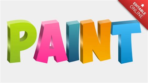 Paint Text Effect Generator Paint Text Effect Generator