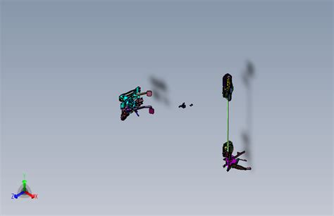 铁路货车驻车制动控制装置 Step 模型图纸下载 懒石网