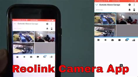 How To Operate The Reolink Security Camera App Youtube