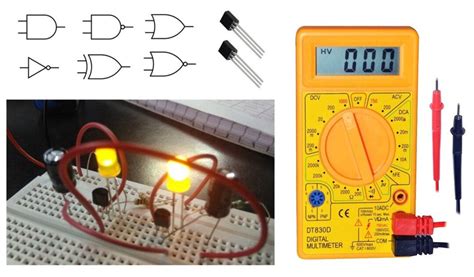 Build Logic Gates Build And Study Nand And Or Nor Not Etsy