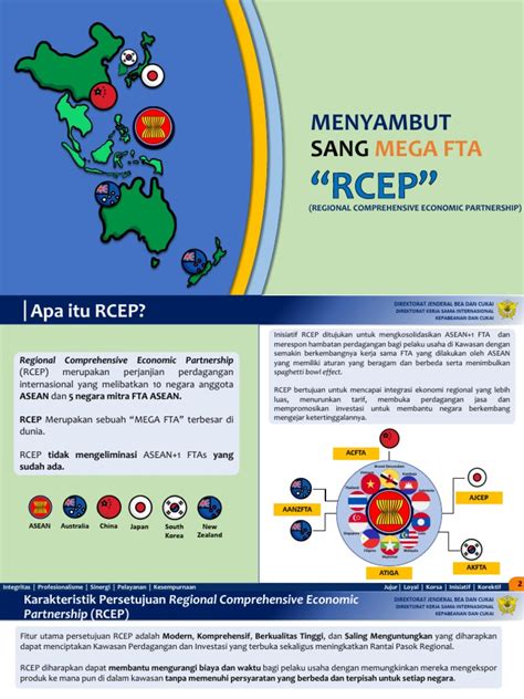 Menyambut Sang Mega Fta Rcep Pdf