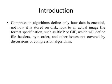 Ppt Compression And Decompression Powerpoint Presentation Free